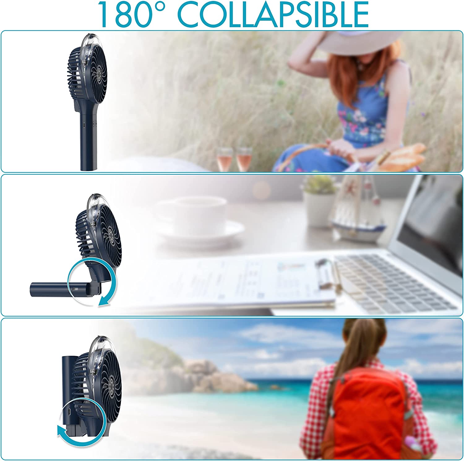 Portable Handheld Misting Fan - Amacool